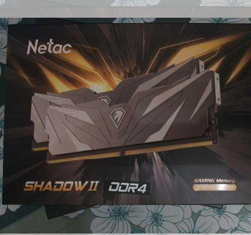 Оперативная память Netac shadow II ddr4 32gb 3200