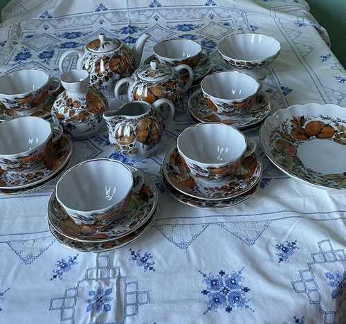 Чайный сервиз лфз СССР Мой сад