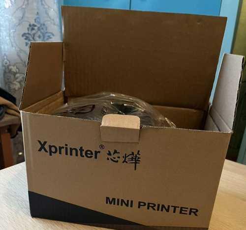 Термопринтер xprinter 365b ( 3 рулона этикеток)