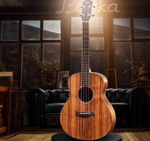 Леворукая басс гитара Taylor GS Mini-e Koa Bass LH