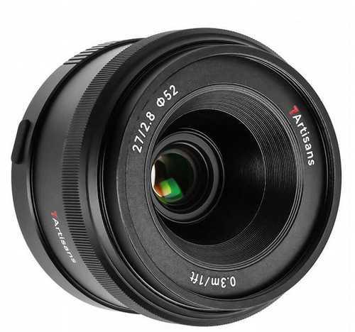 Объектив 7Artisans 27mm F2.8 AF E-Mount