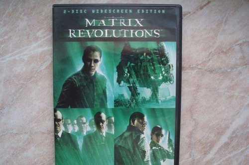 Коллекционное Издание на 2-х DVD Фильм Matrix Revo