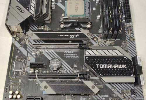 Msi mag b550 tomahawk + R5 5500 + 16gb