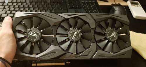 Видеокарта asus rog strix RX 580 8GB OC Edition