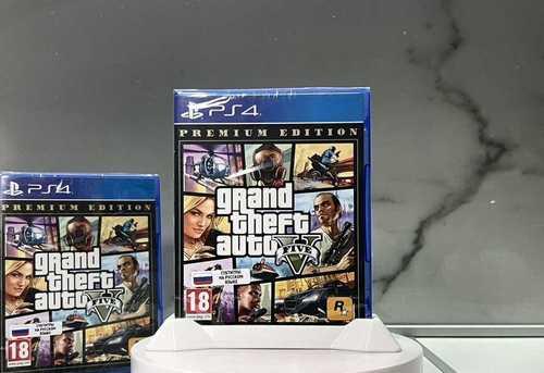PS4 Grand Theft Auto V Premium Edition Русские суб