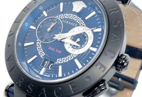 Часы Versace GMT(2ой час. пояс) кварцевые оригинал