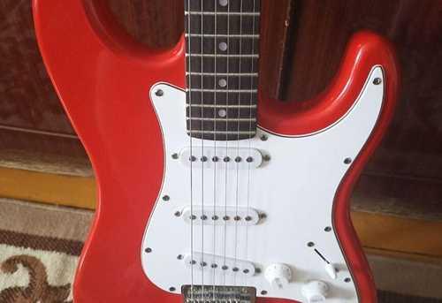 Электрогитара Fender squier MM Stratocaster Red