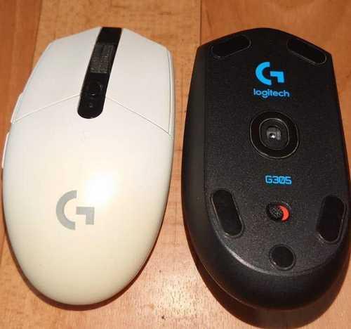 Сразу 2 мышки Logitech G305 оригинал беспородные