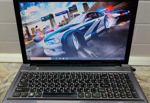 Игровой ноутбук 15.6" Lenovo IdeaPad Z570, 500 ГБ, Core i7-2670QM, RAM 6 ГБ, GeForce GT 540M 2 ГБ
