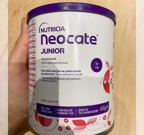 Смесь neocate junior клубника