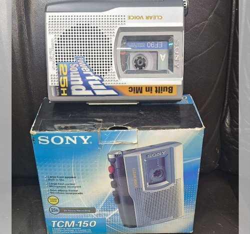 Кассетный портативный диктофон Sony TCM-150