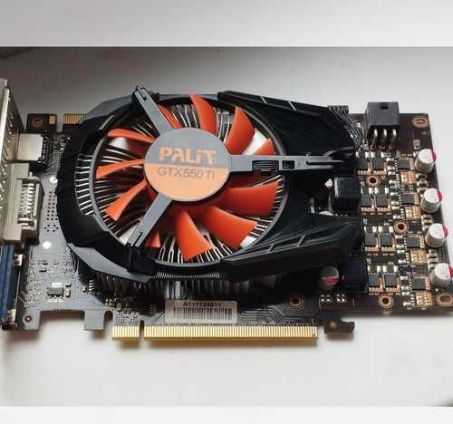 Видеокарта Palit GTX 550 Ti 1gb