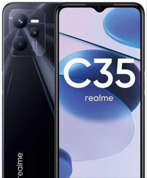 Телефон Realme C35 4/64Gb (Черный)