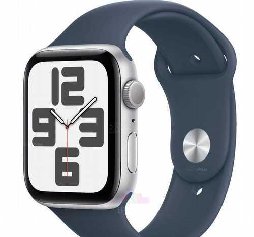 Apple Watch SE (2023) (mree3) 44 мм Корпус из алюминия «Silver» Спортивный ремешок M/L