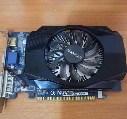 Видеокарта gigabyte gv-630 2g