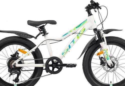 Велосипед sitis luna 20" HD (2023) White-Green Sta