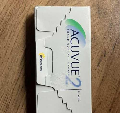 Контактные линзы acuvue 2 (2,75) 8.7