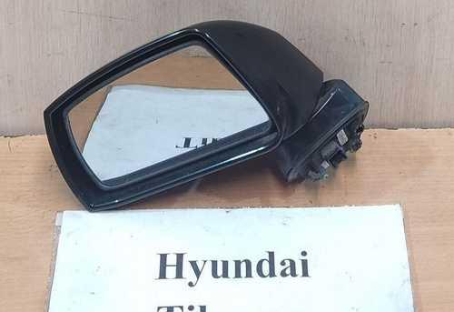 Зеркало Lh 3 пина Hyundai Tiburon, 2004г