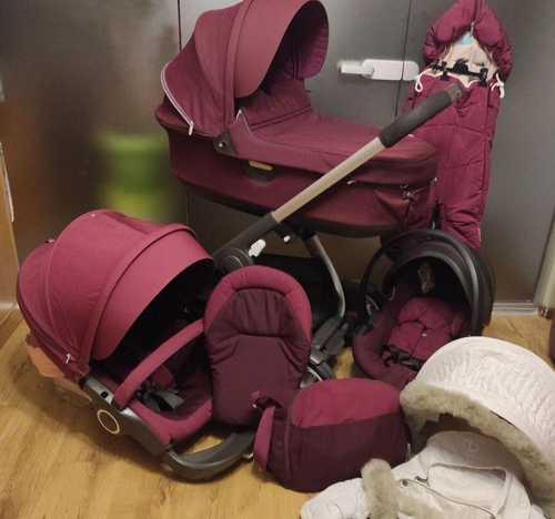 Коляска джип Stokke Crusi 3в1 допы