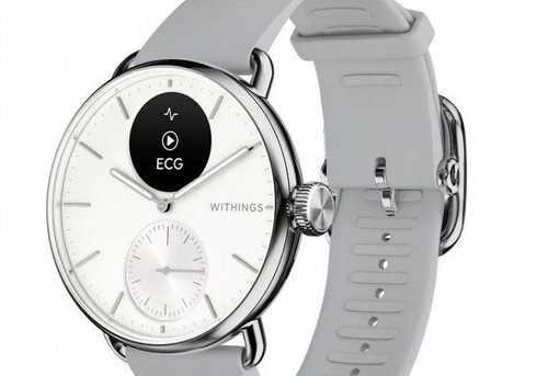 Часы Withings Scanwatch 2, 38 мм, белые