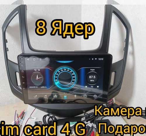 Магнитола 4/64 Chevrolet Cruze 2012-2015 Android