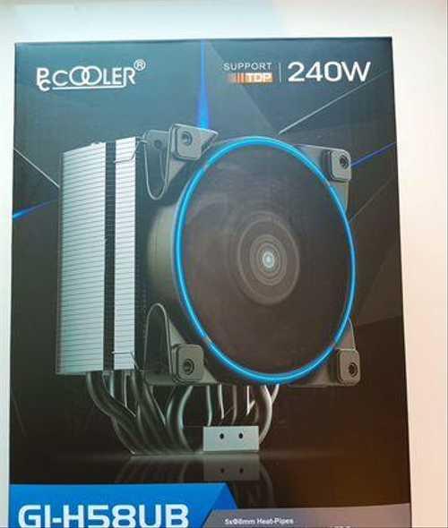 Кулер PcCooler GI-H58UB TDP 240W