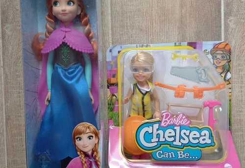 Куклы принцесса Disney Hasbro и Barbie профессия