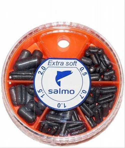 Грузила 0.5-2г. Extra Soft мягкие 60г. "Salmo"
