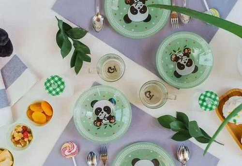 Набор детской посуды Панда