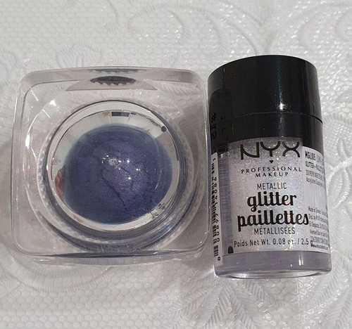 Глиттер Nyx, пигмент для век Estrade