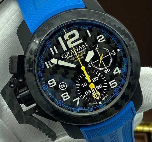 Часы мужские Graham Chronofighter Carbon (арт 928)