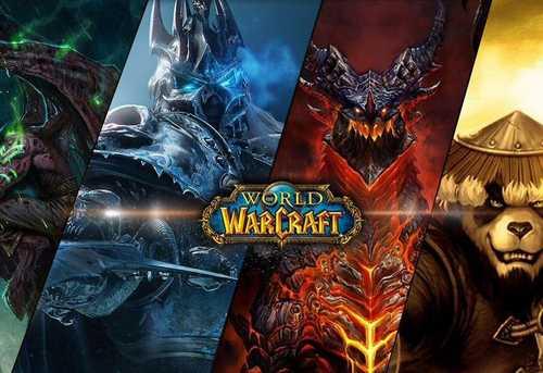 World of Warcraft Тайм карта игровое время 60 дней