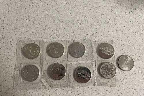 Обмен 25рублевыми монетами