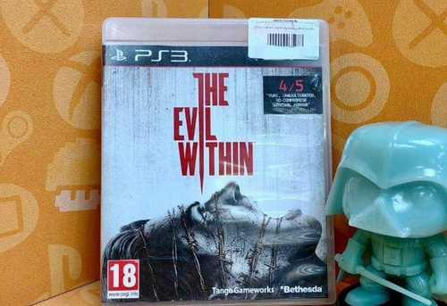 PS3 The Evil Within (русские субтитры) б/у
