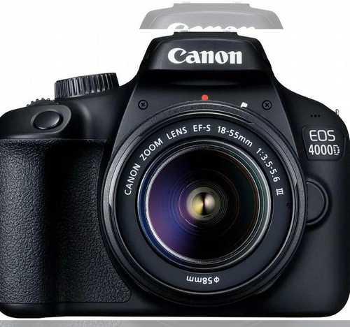 Canon EOS 4000D Kit EF-S 18-55mm III Black (Абсолю