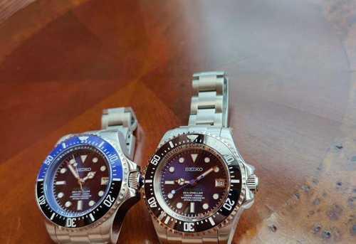 Наручные часы Seiko хомаж на Rolex Sea-Dweller