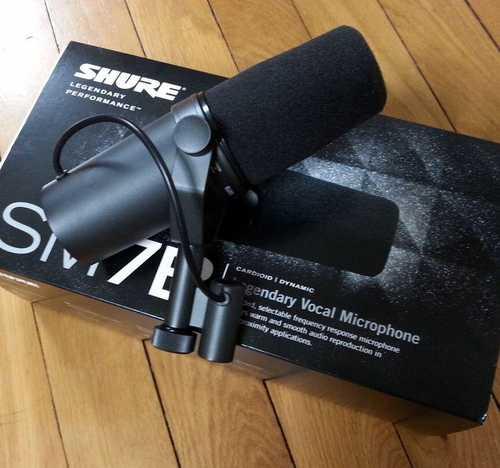 Студийный микрофон shure SM7B Мексика