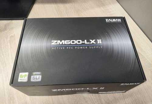 Новый блок питания Zalman ZM600-LX 600w