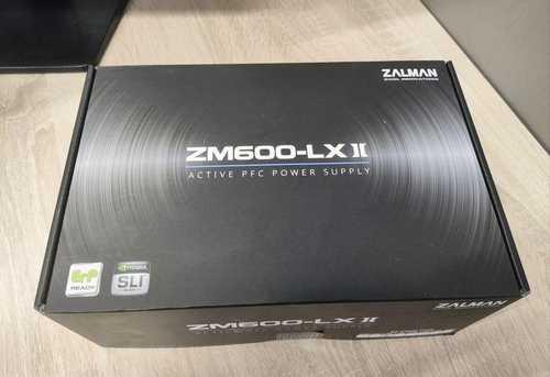 Новый блок питания Zalman ZM600-LX 600w