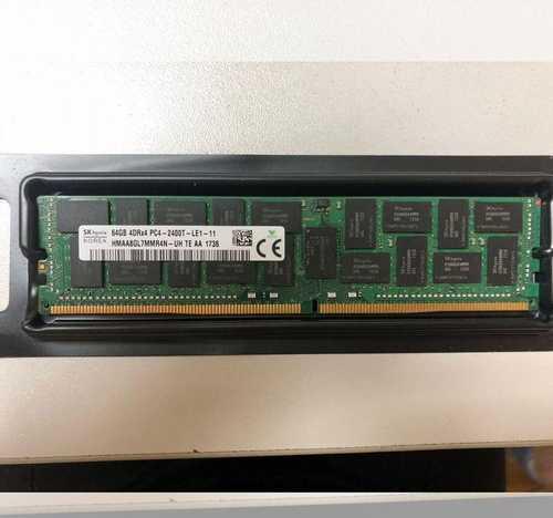 Hynix 64GB DDR4-2400 lrdimm QuadRankx4 ECC REG нов