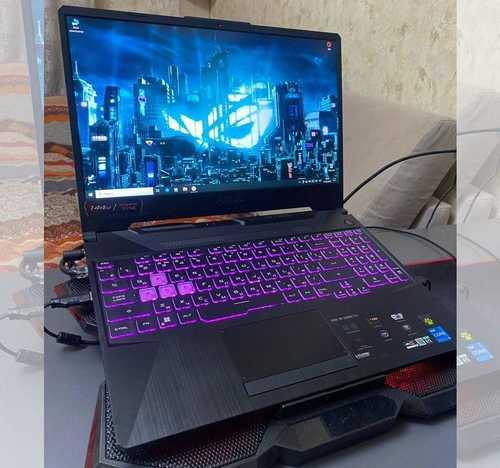 15.6" Ноутбук asus TUF Gaming F15 FX506HCB-HN210 ч