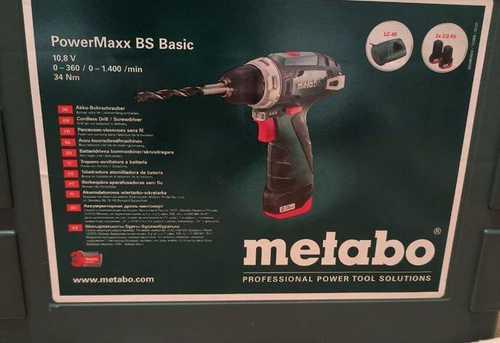 Шуруповерт метабо (Metabo) PowerMaxx BS Basic 12V