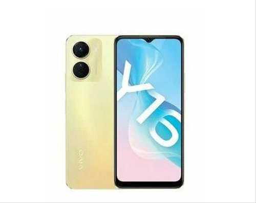 Смартфон vivo Y16 4/64 гб RU, золотое сияние