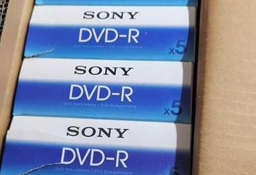 Диски Sony DVD - R цена за упаковку из 5 штук