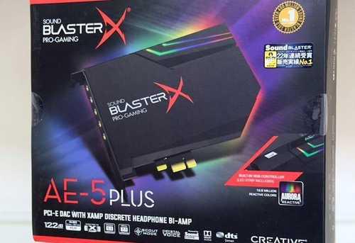 Новая Creative Sound BlasterX AE-5 Plus