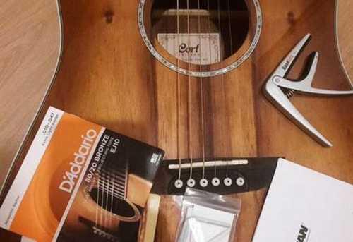 Электроакустическая гитара Cort AD890E-KOA NAT