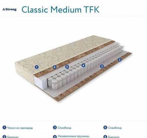 Матрас ортопедический Classic Medium TFK