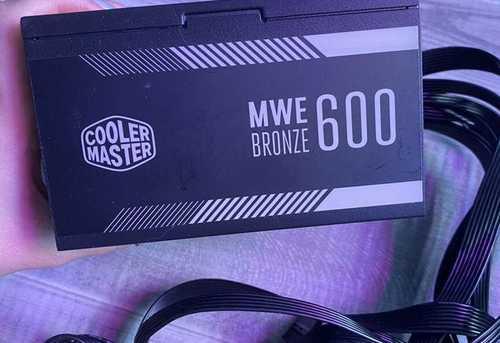 Блок питания 600w cooler master