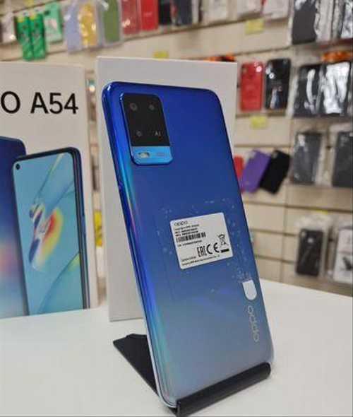 Oppo A54 4/64 Гб Blue (Гарантия 1 год)