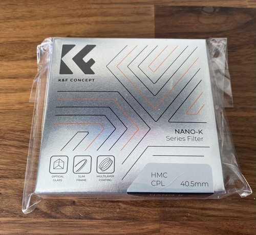Поляризационный фильтр K&F Nano-K CPL 40.5
